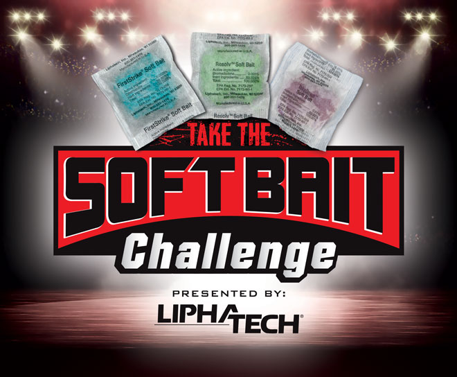 Take the Soft Bait Challenge, Presented by Liphatech (July 2017) - Liphatech